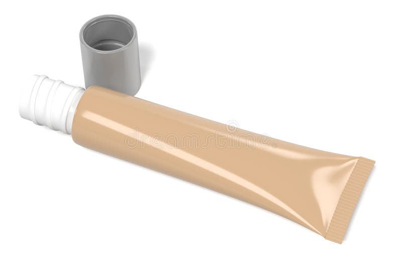 Makeup tube stock illustration. Illustration of color - 70441989