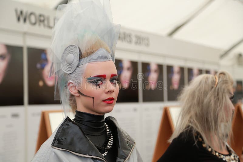 Makeup editorial stock image. Image of style, women, world - 34533209