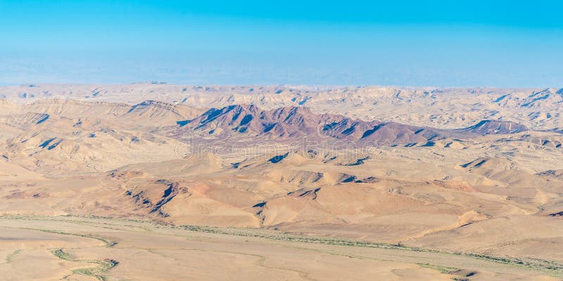Makhtesh Ramon stock image. Image of formation, arid - 53813671