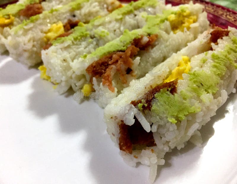 Beef Loaf Maki stock image. Image of food, maki, travel - 100891677