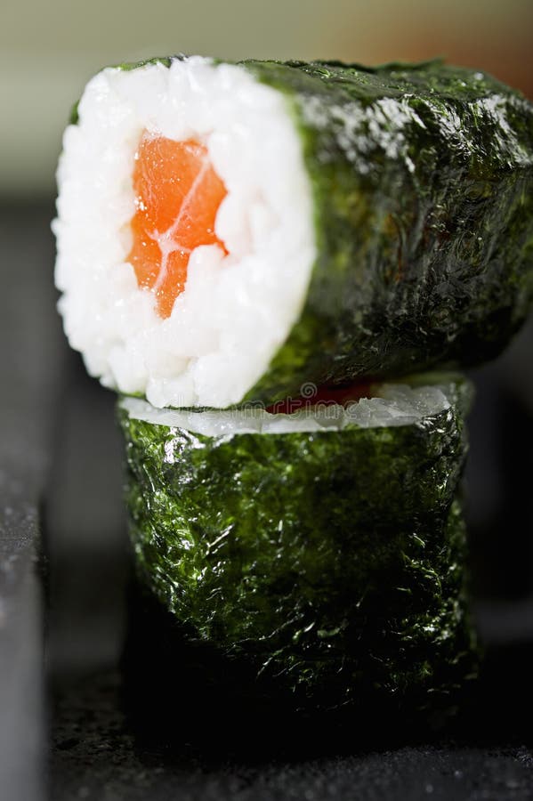 Maki Sake stock photo. Image of pork, soup, frying, nori - 17926240