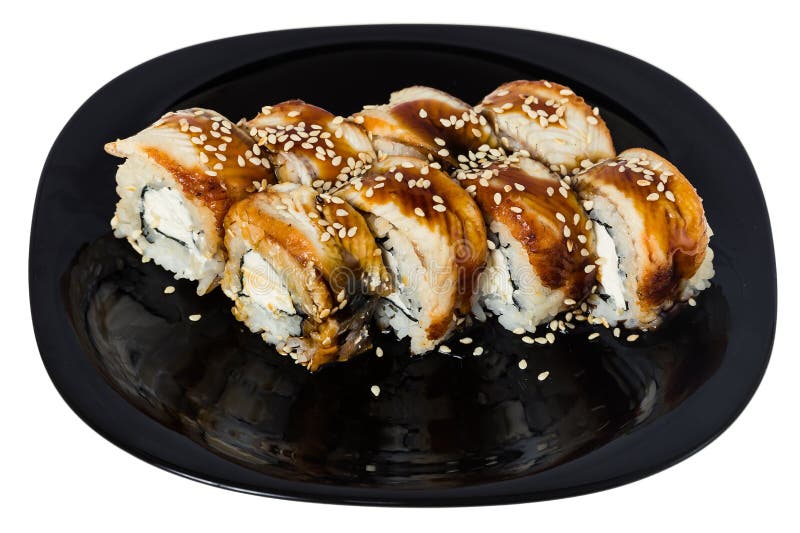 Maki Sushi Smoked Ell Stock Photos - Free & Royalty-Free Stock Photos ...