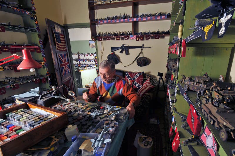 Making aeromodel #9 stock photo. Image of decoration - 11961500