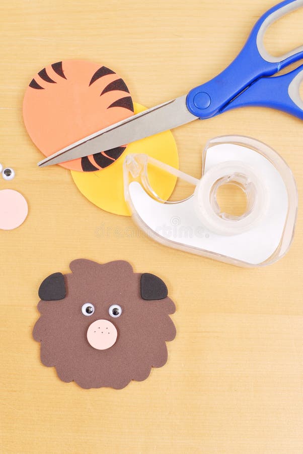 Making Animal Faces stock photo. Image of heads, appreciation - 20673016