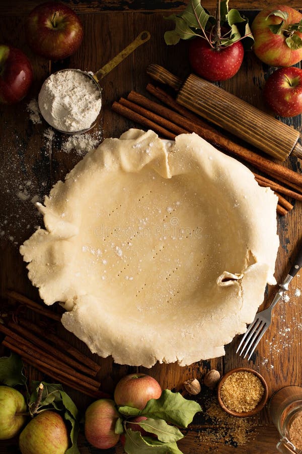 Making apple pie stock photo. Image of fruit, meal, dish - 101638402