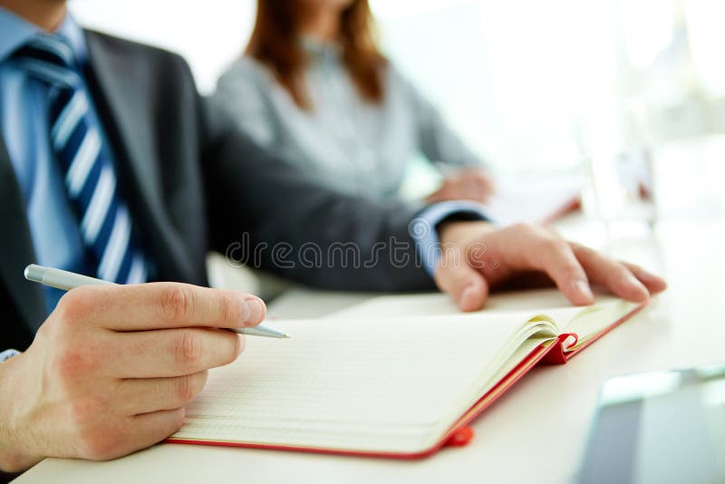 Making appointments stock photo. Image of ballpoint, busy - 28377140