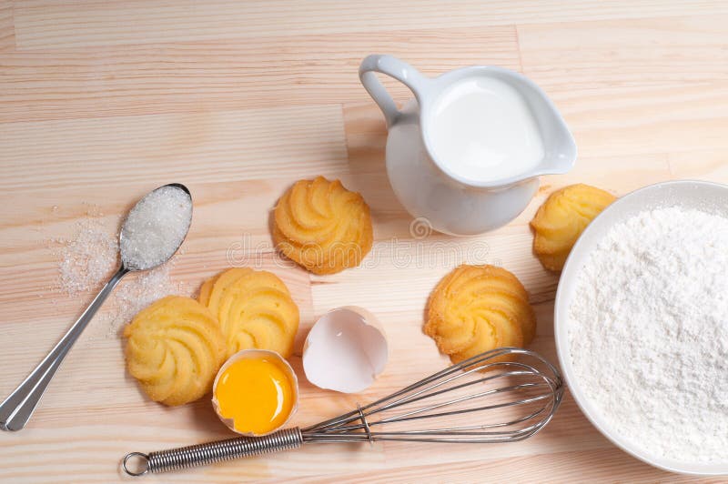 Making baking cookies stock image. Image of dessert, fresh - 25579647