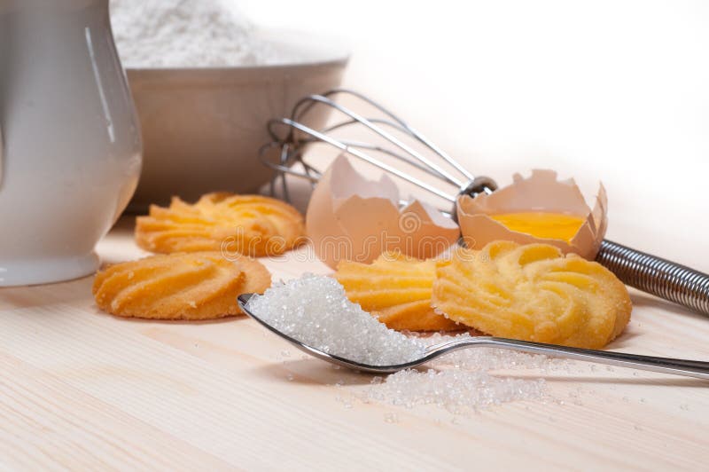 Making baking cookies stock image. Image of butter, handmade - 48486145