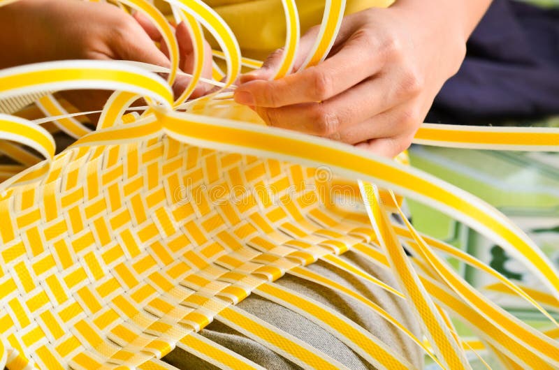Making a Basket stock photo. Image of string, american - 53105966