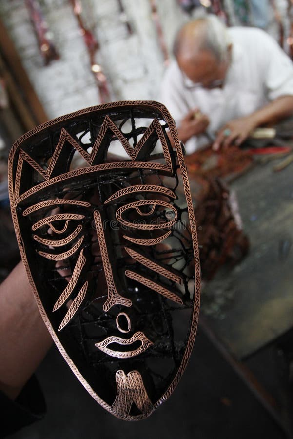 Making batik stamp editorial image. Image of making, indian - 31225990