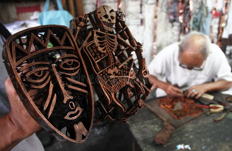 Making batik stamp editorial image. Image of making, indian - 31225990