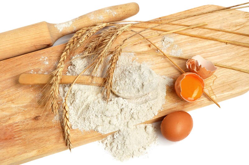 Making bread stock photo. Image of rolling, stalks, objects - 16855792