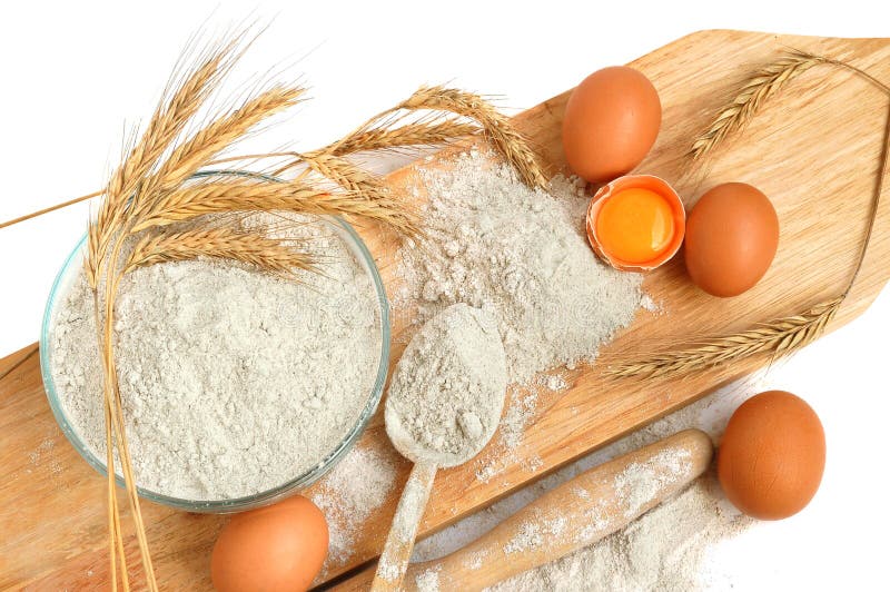 Making bread stock photo. Image of bunch, home, seed - 17808016