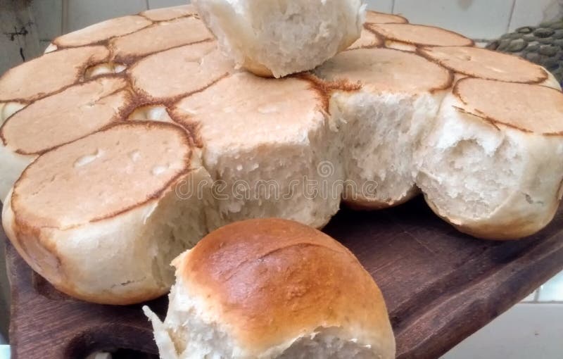 Homemade bread, close up stock photo. Image of cooking - 115108000