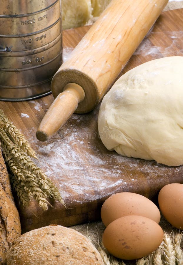 Making Bread Series 011 stock image. Image of measure - 2025993