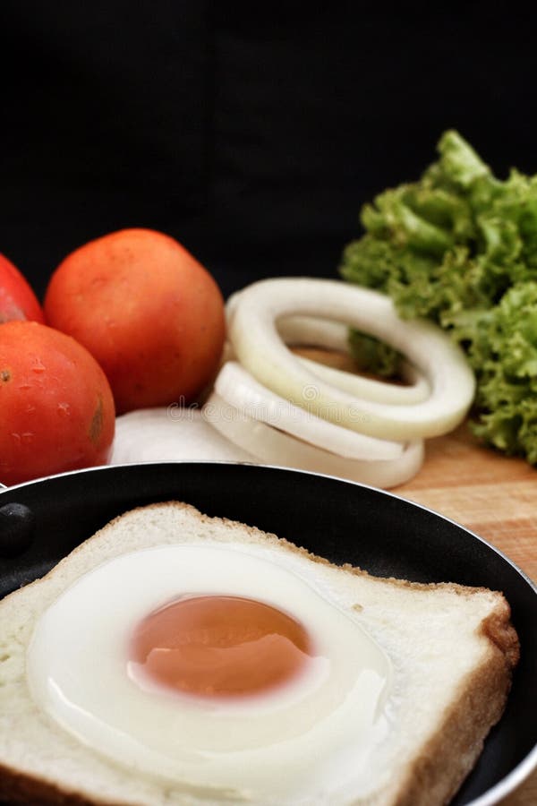 Making breakfast stock image. Image of toast, shape, bread - 35404469