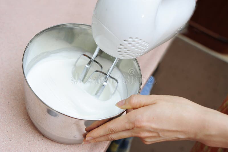 Making a cake stock photo. Image of ideas, food, custard - 14665688