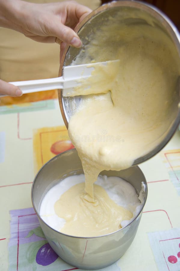 Making a cake stock image. Image of homemade, bakery - 14665977