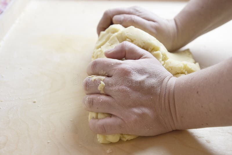 Making cake dough stock photo. Image of nutrition, kneading - 36539226
