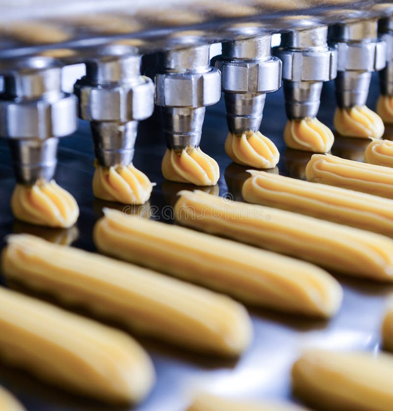 Making cakes and pastries stock photo. Image of manufacturing - 162186910
