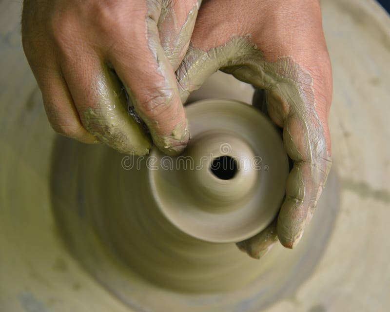 Making of Ceramic stock image. Image of malaysia, hands - 83627813