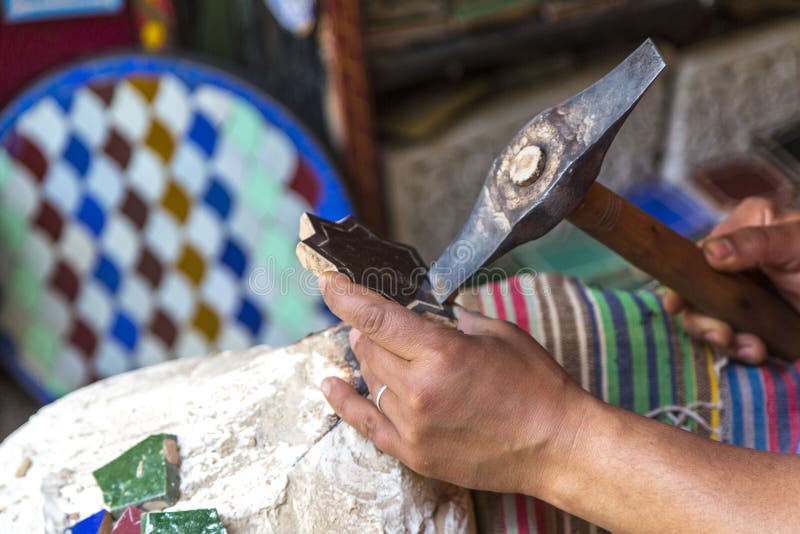 Making Ceramic Tile stock photo. Image of tile, pieces - 117174628