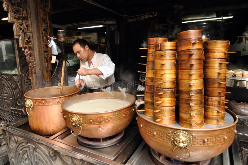 Making Chengdu Traditional Snacks Editorial Photo - Image of asian ...