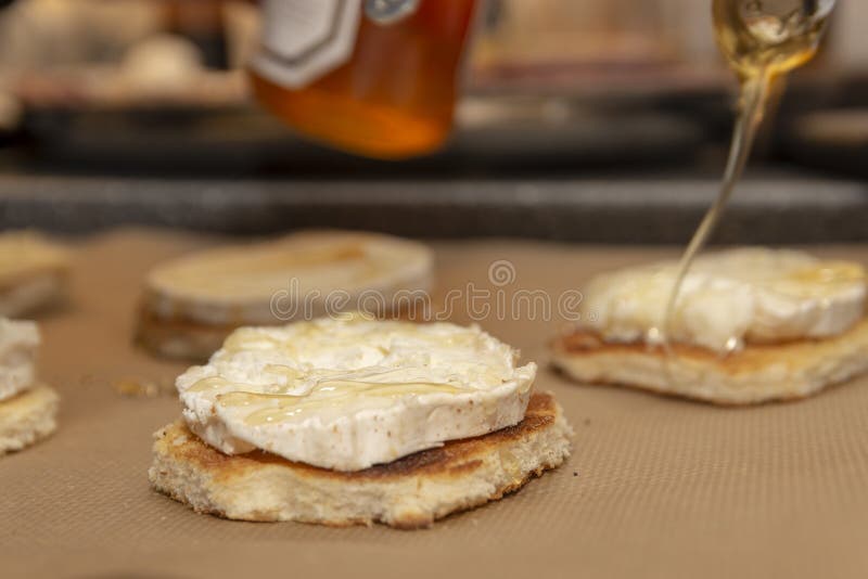 Making of a Chevre Cheese Starter Stock Image - Image of chevre, shape ...