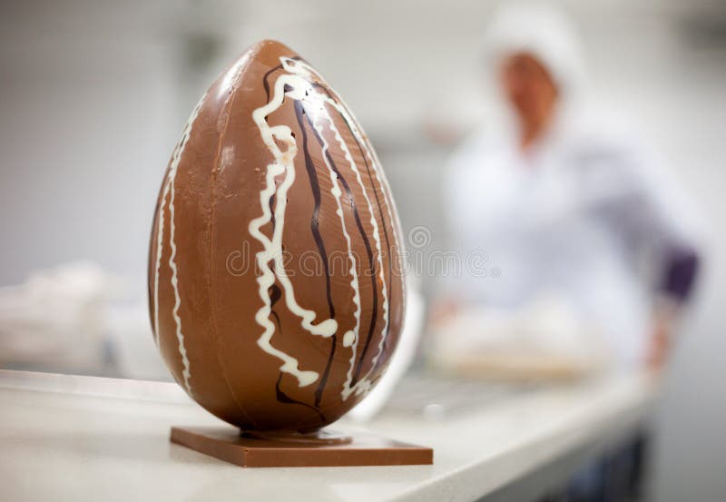 Making Chocolate. Chocolate Factory. Stock Image - Image of horizontal ...