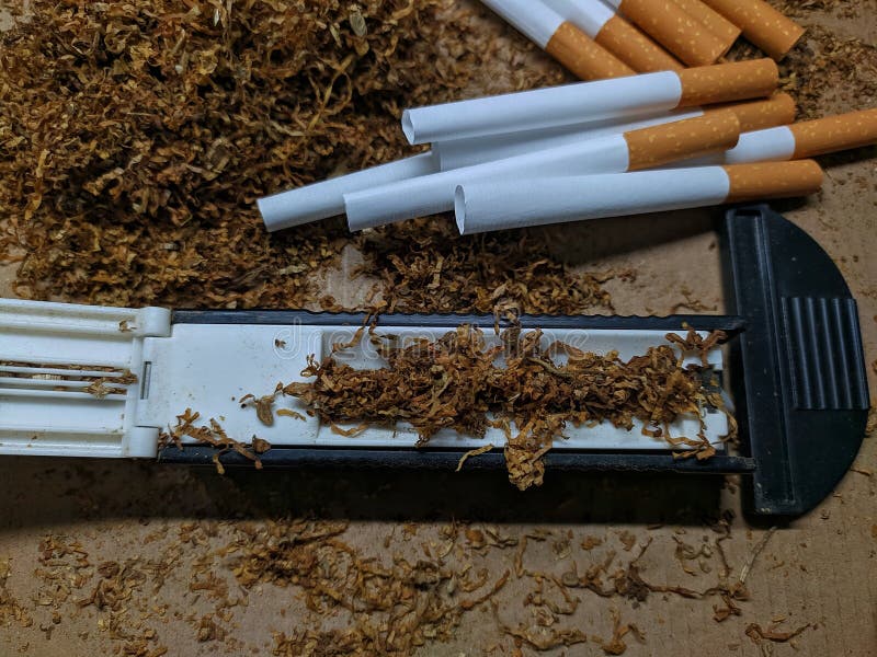 Making Cigarettes at Home from Tobacco and Cigarette Liners Using a ...