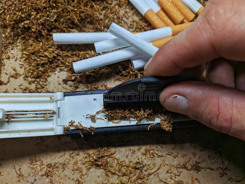 Making Cigarettes at Home from Tobacco and Cigarette Liners Using a ...