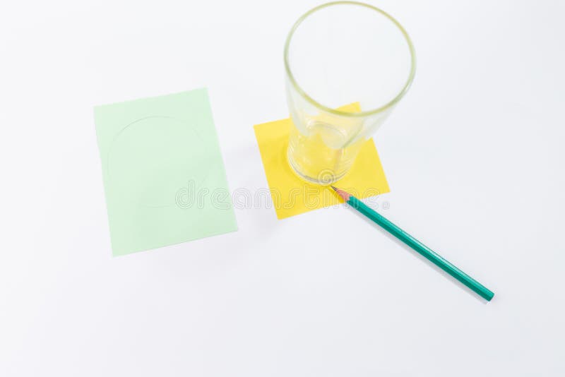 Making Circle on Paper, Craft for Kids, Step by Step Instruction, DIY ...