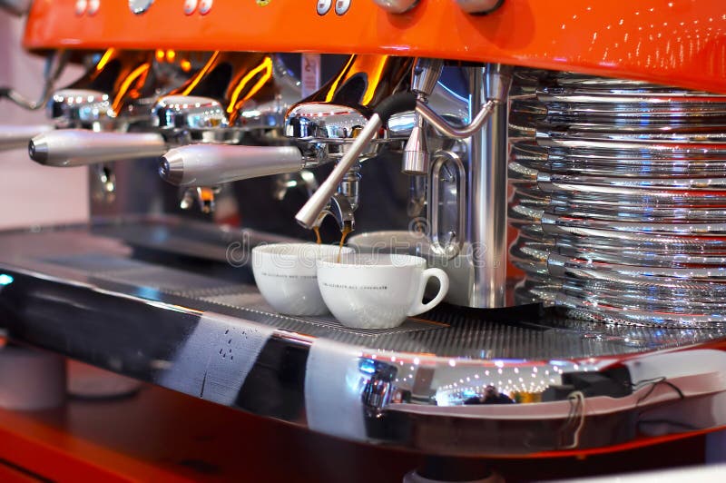 Making coffee stock photo. Image of saucer, espresso, aroma - 4831548