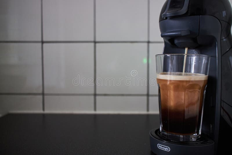 Making Coffee at Home in the Morning Stock Image - Image of sack, beam ...