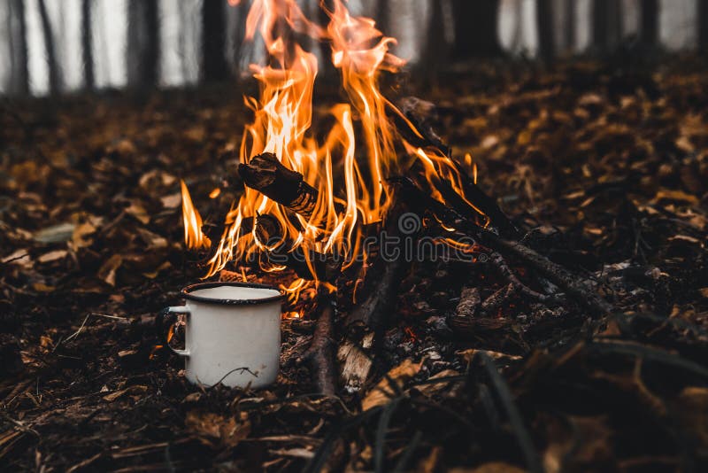 Making Coffee at the Stake. Make Coffee or Tea on the Fire of Nature ...