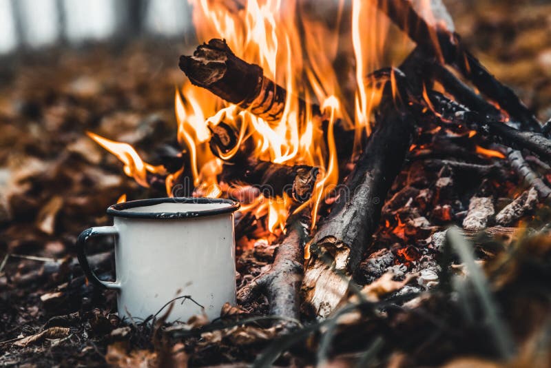 Making Coffee at the Stake. Make Coffee or Tea on the Fire of Nature ...