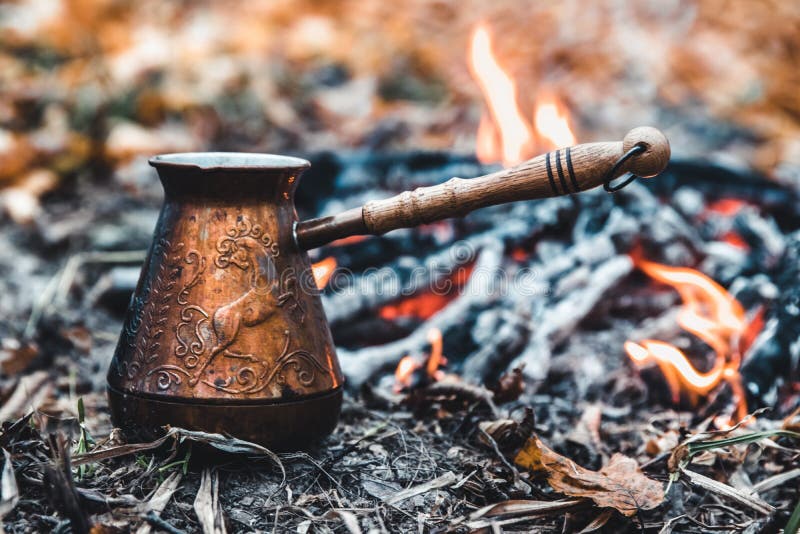 Making Coffee at the Stake. Make Coffee or Tea on the Fire of Nature ...