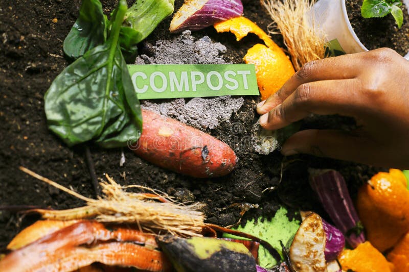 Recycle and Composting at Home Stock Image - Image of environmental ...