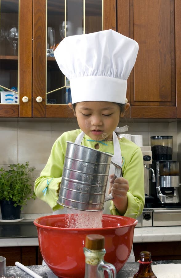 Making Cookies 003 stock image. Image of family, childhood - 2180411