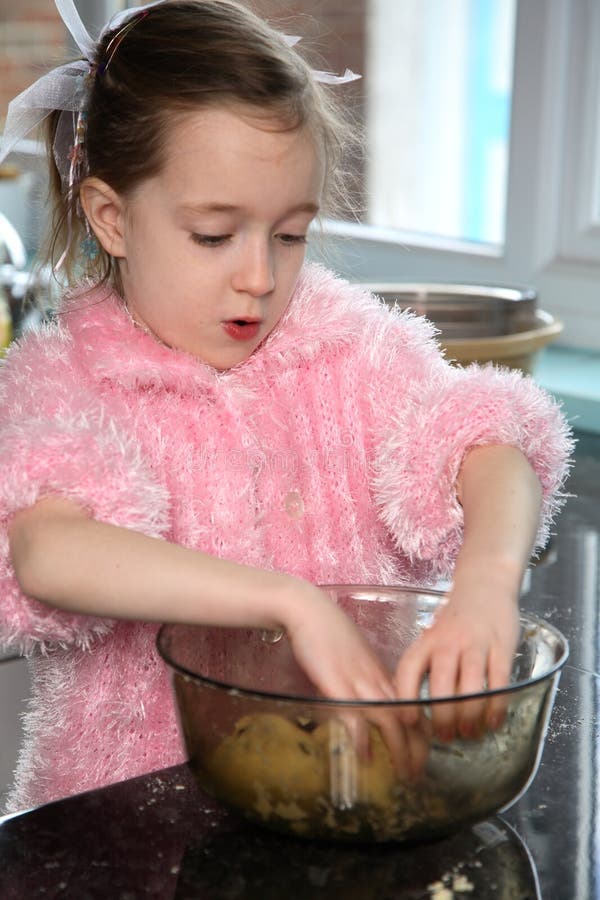 Making Cookies 001 stock photo. Image of butter, girl - 2180394