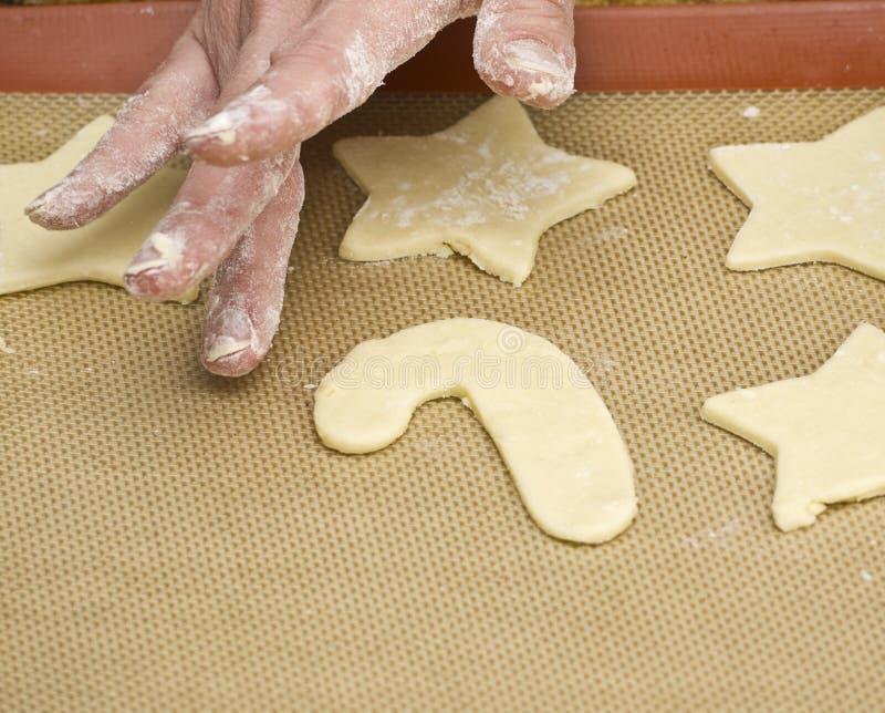 Making Cookies stock photo. Image of making, cutter, seasonal - 22485574
