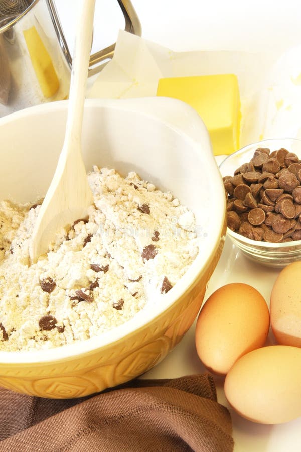 Making Cookies stock photo. Image of stir, butter, cook - 3414524