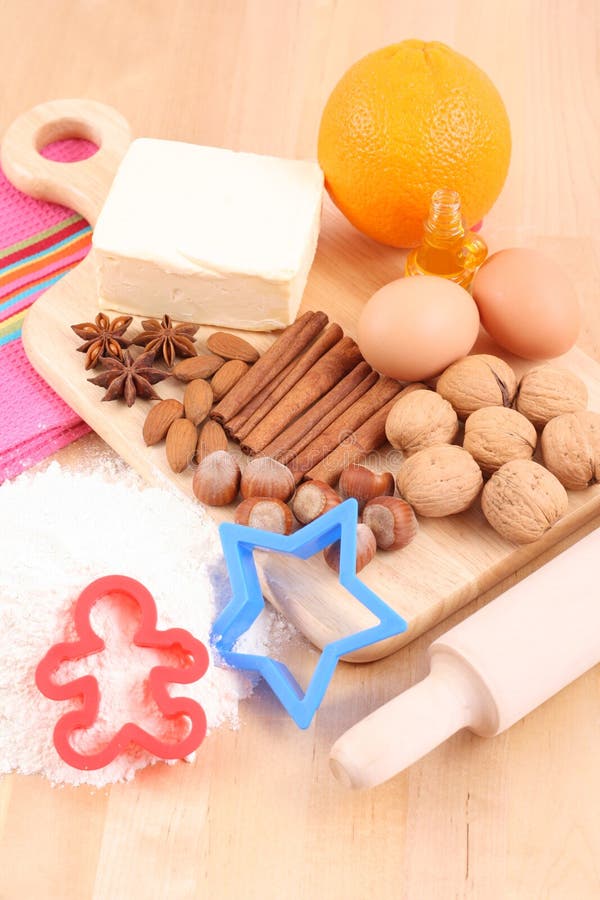 Making cookies stock photo. Image of gingerbreads, baking - 3560672