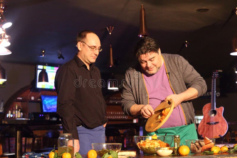 Making of cooking show editorial image. Image of desk - 63495970