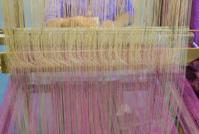 Making Crafts Local Weaving Craftsmanship Using Traditional Methods in ...