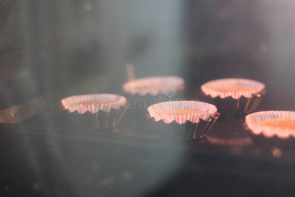 Making Cupcakes, Baking Process. Photo from Kitchen Stock Image - Image ...