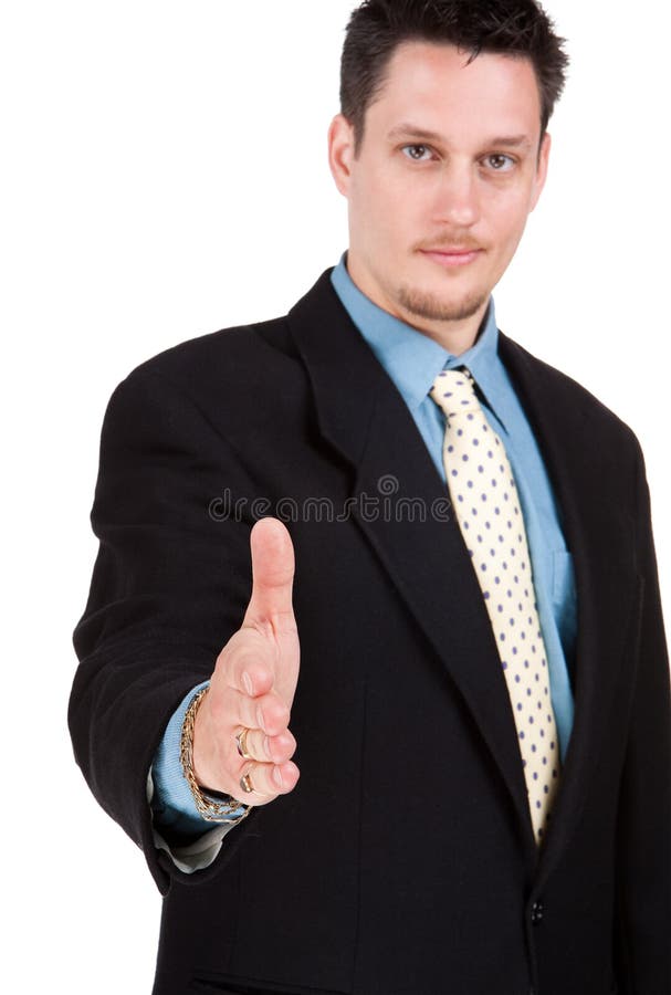 Making a deal stock image. Image of authority, handsome - 14237597