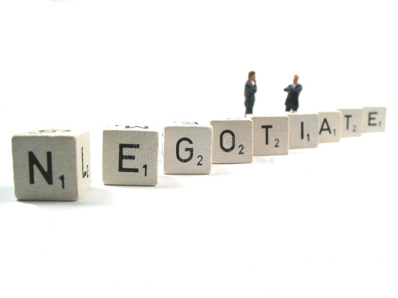 Making a deal stock image. Image of bickering, selling - 4295715