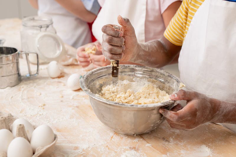 Making Delicious Surprise for Mom Stock Photo - Image of kitchen ...