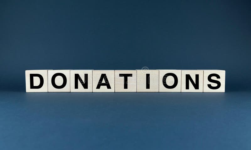 Making a Difference: the Importance of Donations Stock Image - Image of ...